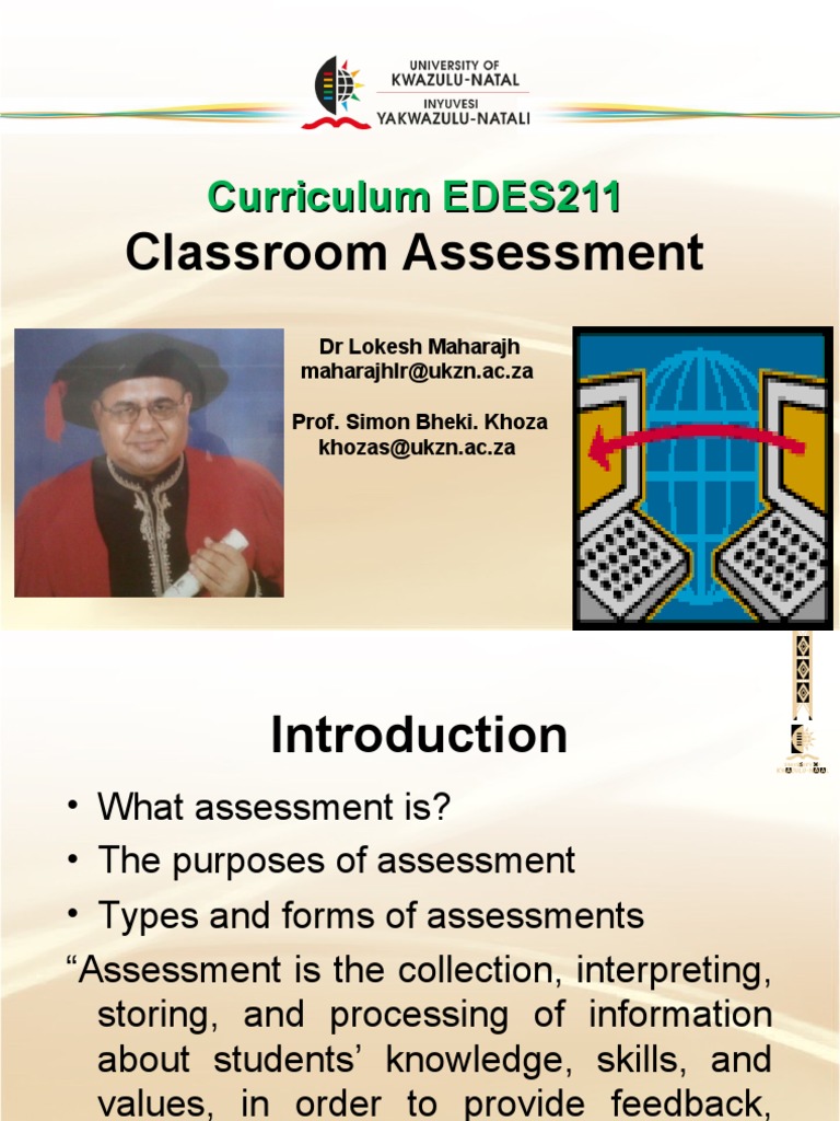Classroom Assessment (7 December 2020) | PDF | Educational Assessment ...