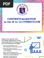 Learning Package (Contextualization, Localization & Indigenization | PDF | Learning | Curriculum
