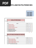 Peta Jabatan Polines 2019 | PDF