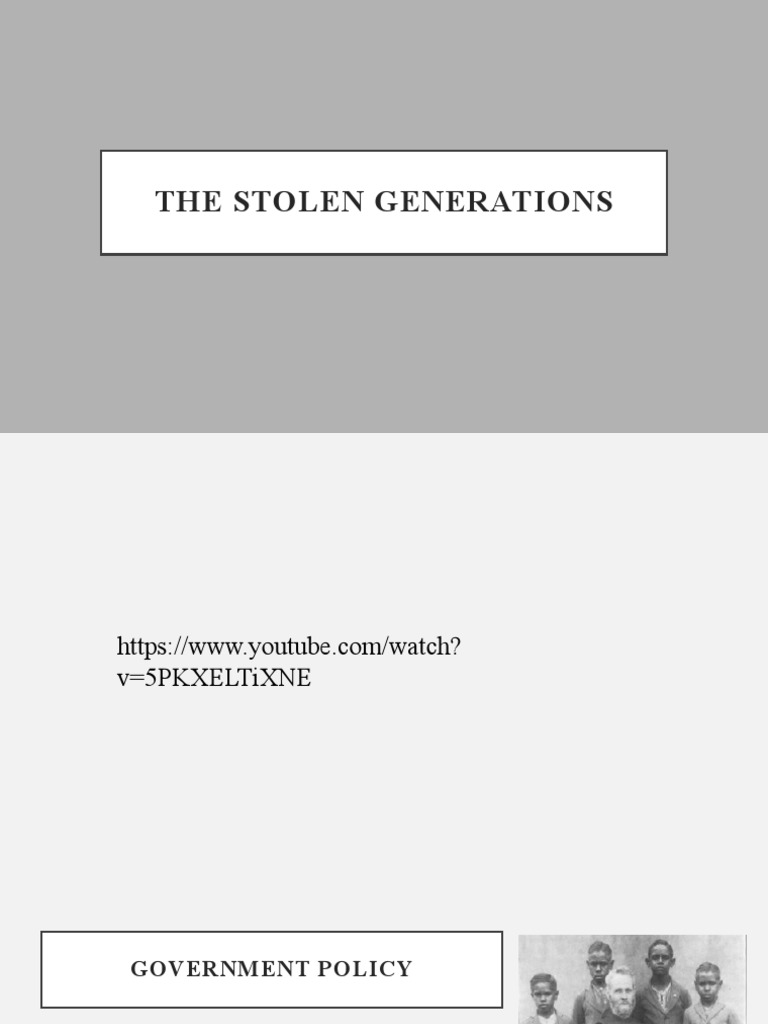 Stolen Generations Education Resources | National Education