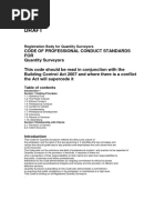 SACQSP Code of Conduct (Approved 7 March 2013) | PDF | Employment ...