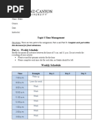 Topic 1 Assignment: Navigating GCU Resources & Writing Expectations ...