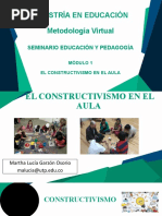 Modelo Pedagógico Constructivista | PDF | Constructivismo (filosofía de la educación) | Aprendizaje