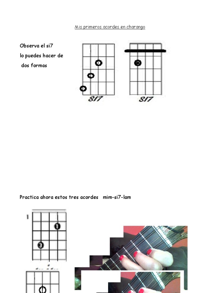 Charango Acordes Grandes | PDF