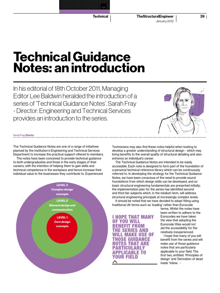 Technical Guidance Notes: An Introduction | PDF | Design | Structural ...