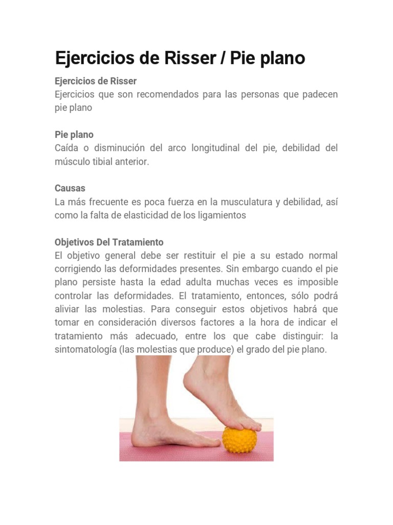 Ejercicios de Risser | PDF