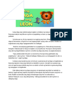 Ang Leon at Ang Daga | PDF
