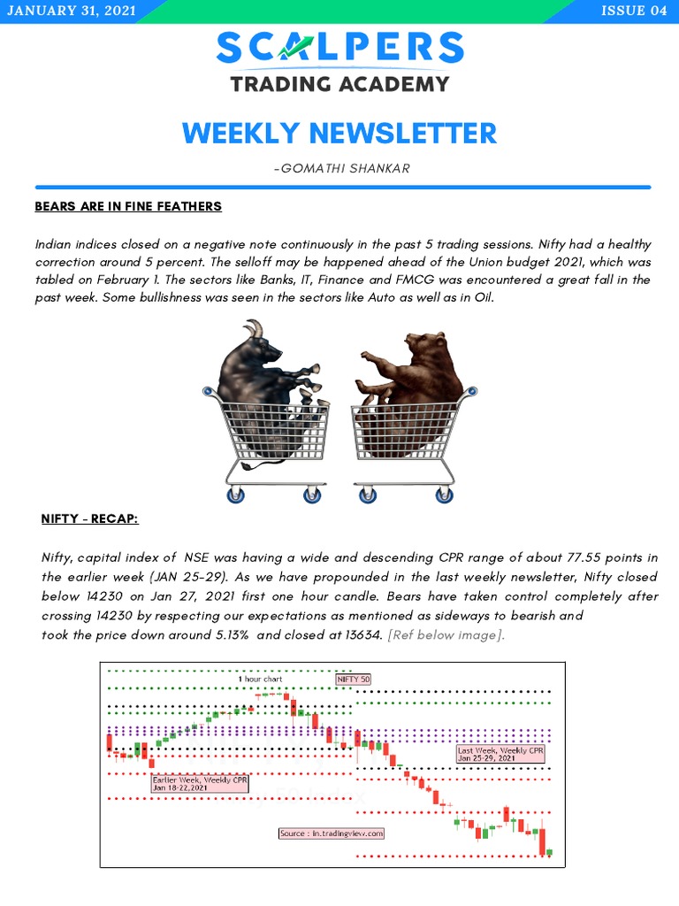 CPR by Kgs Newsletter Issue 04 | PDF | Market Trend | Investing