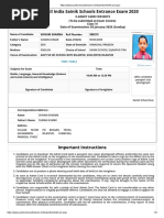 Tallentex 2025 - Admit Card | PDF