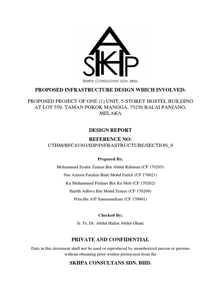 Infrastructure Design Report - G1!1!41 | Download Free PDF | Economic ...