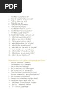 Free Talk Topics for English Lessons | PDF | English Language ...