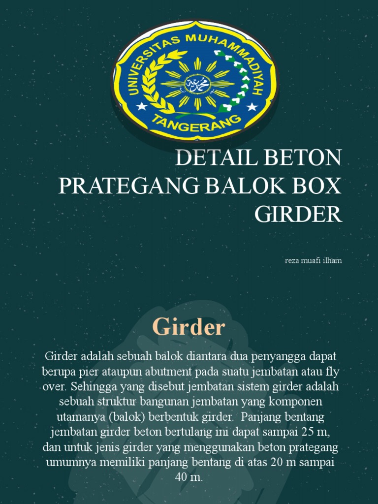 Balok Girder | PDF