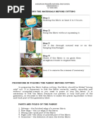 Detailed Lesson Plan in Handicraft | PDF | Scissors | Adhesive