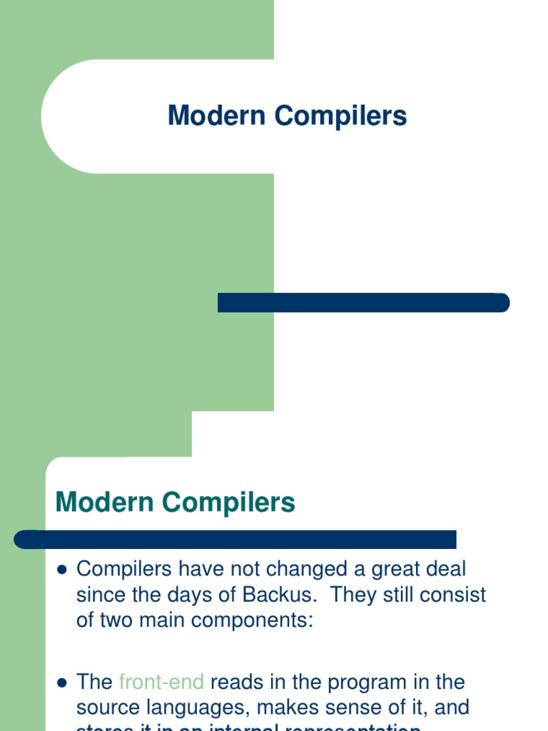 Modern Compilers | PDF | Compiler | Parsing