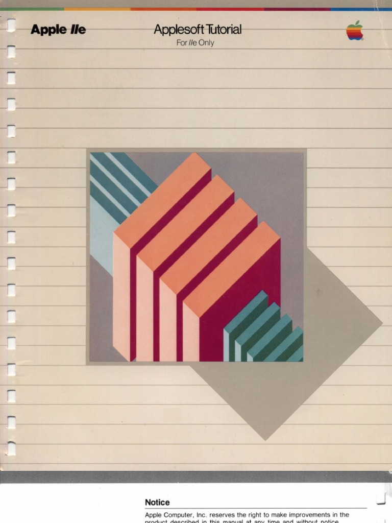 Apple IIe Applesoft Tutorial | PDF | Electromagnetic Interference | Basic