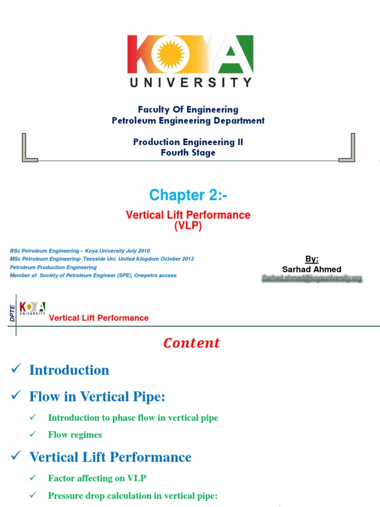 Chapter 2:-: Faculty of Engineering Petroleum Engineering Department ...