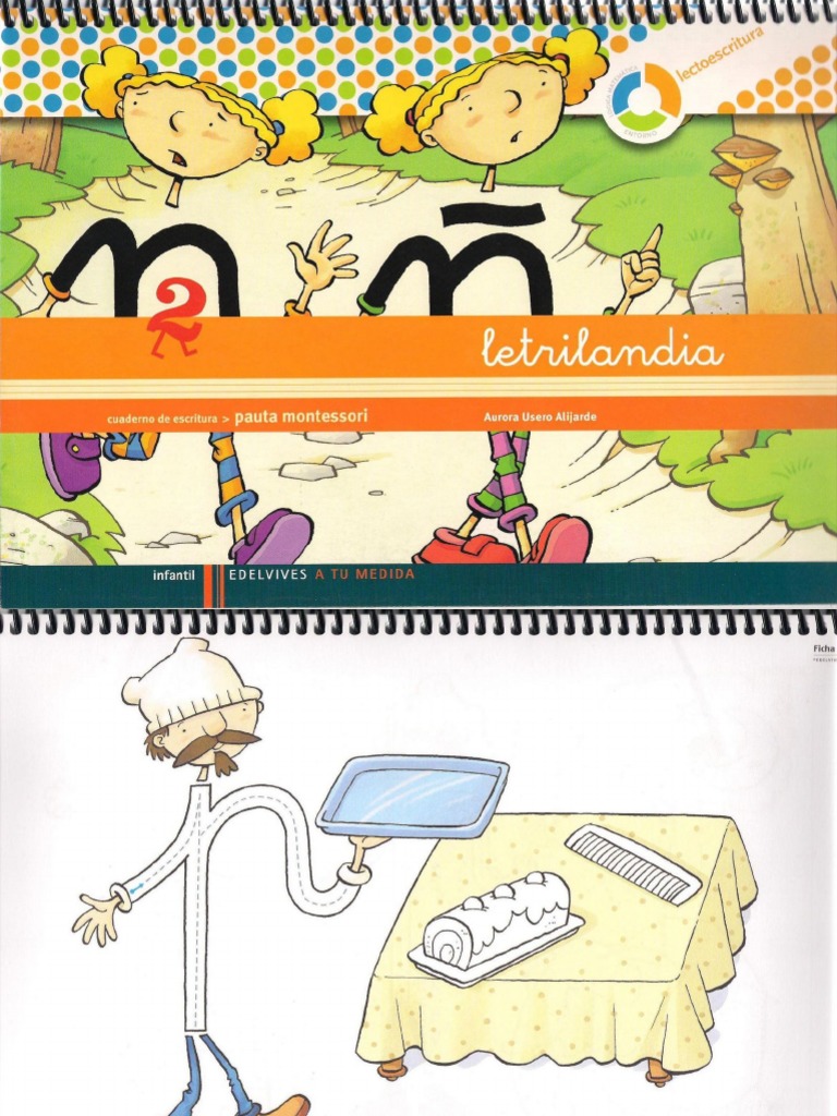 Cuaderno Letrilandia 2 | PDF | Lingüística | Escritura