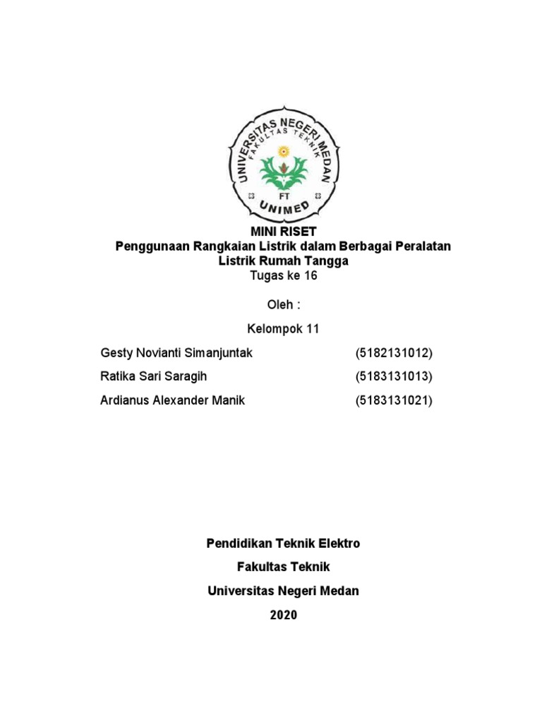 Mini Riset Ekonomi | PDF
