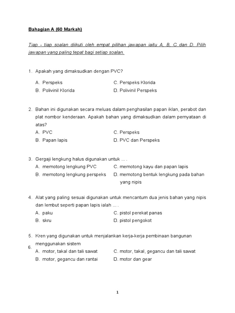 RBT Tahun 6 2019 | PDF