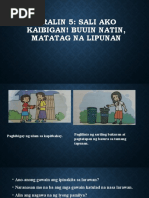 Learning Activity Sheet in ESP 9 Quarter 1 (Week 3) | PDF