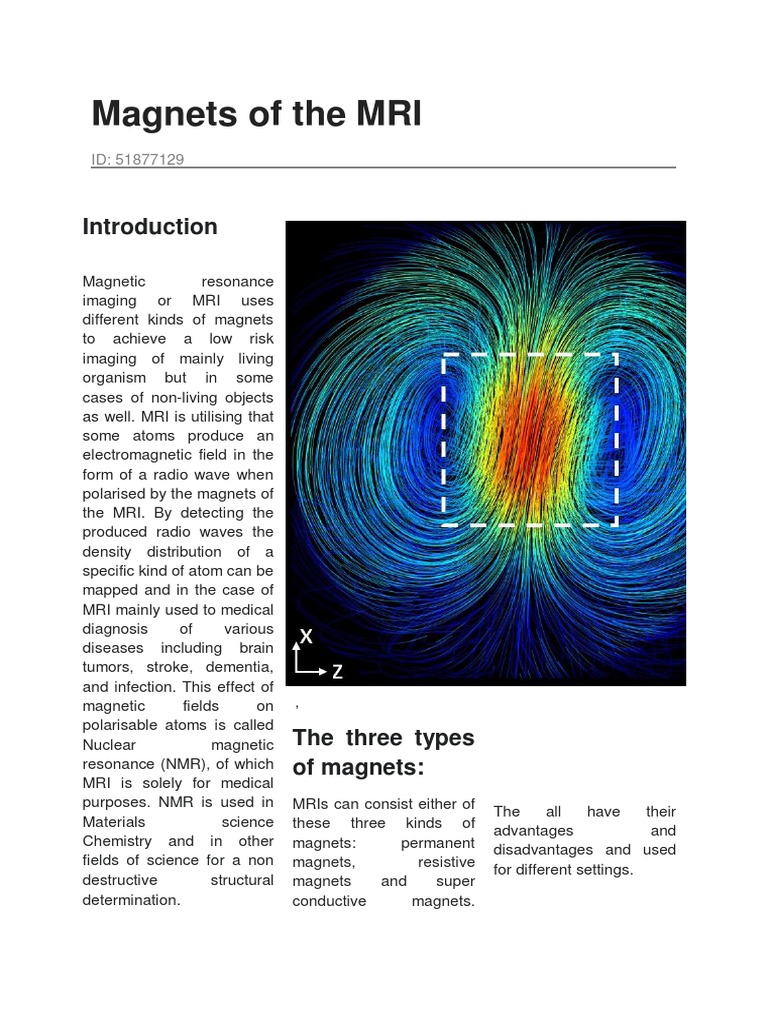 MRI Magnets | PDF | Superconductivity | Magnetic Resonance Imaging