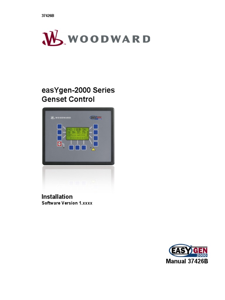 Easygen-2000 Series Genset Control: Installation | PDF | Mains ...