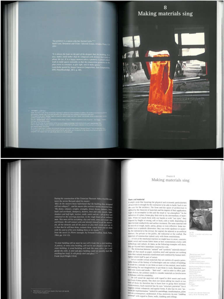 Elements of Architecture - From Form To Place+tectonic - Ch8 - Making ...