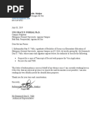 Authorization Letter For TOR | PDF