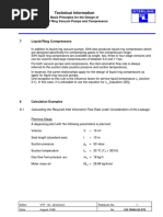 Vacuum Pump Capacity Calculation Guide | PDF