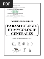 Cours Complet de Parasitologie | PDF | Spécialités médicales ...