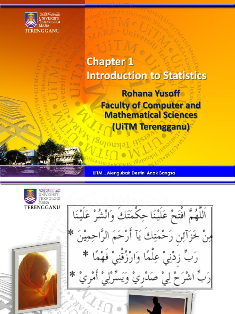 Topic 1a - Intro To Stats | PDF | Level Of Measurement | Statistics