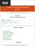 SOP to POS vice versa | PDF | Theory Of Computation | Boolean Algebra