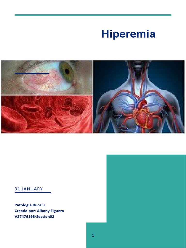 Hiperemia | PDF | Insuficiencia cardíaca | Vasodilatación