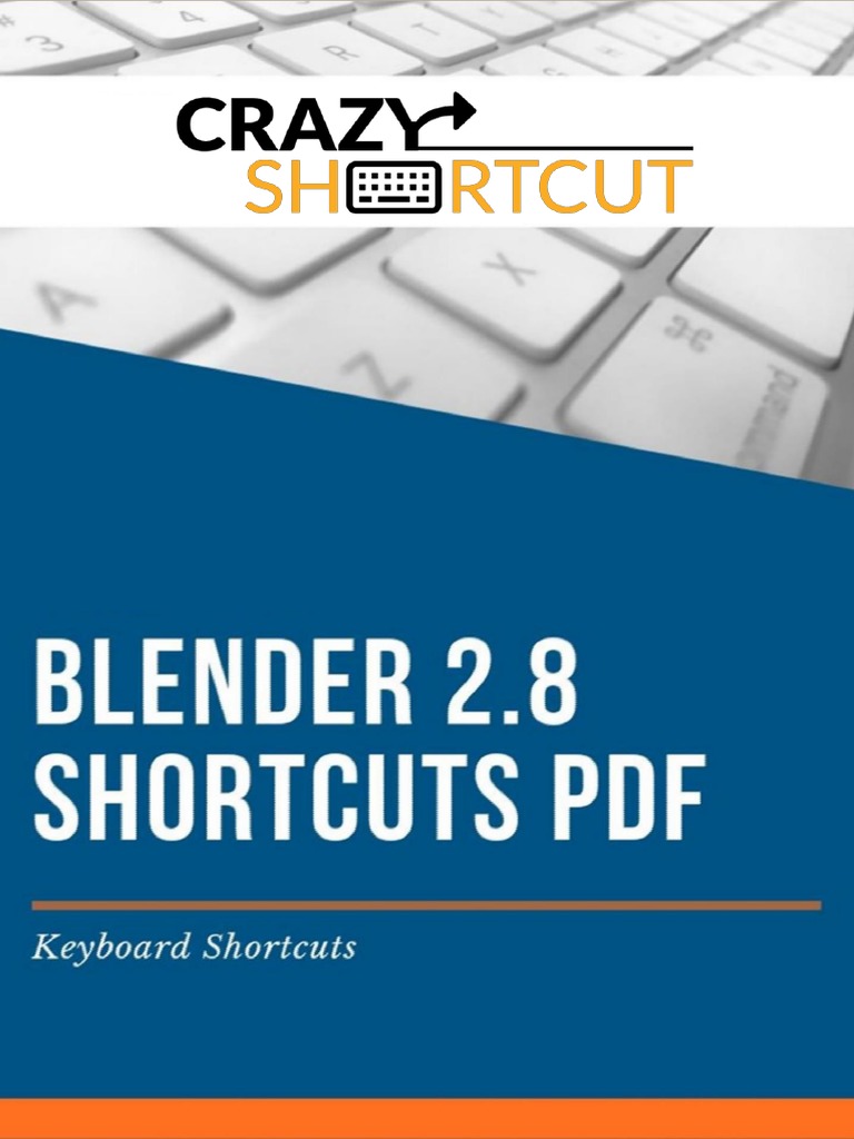 Blender Shortcuts PDF | Download Free PDF | Blender (Software ...