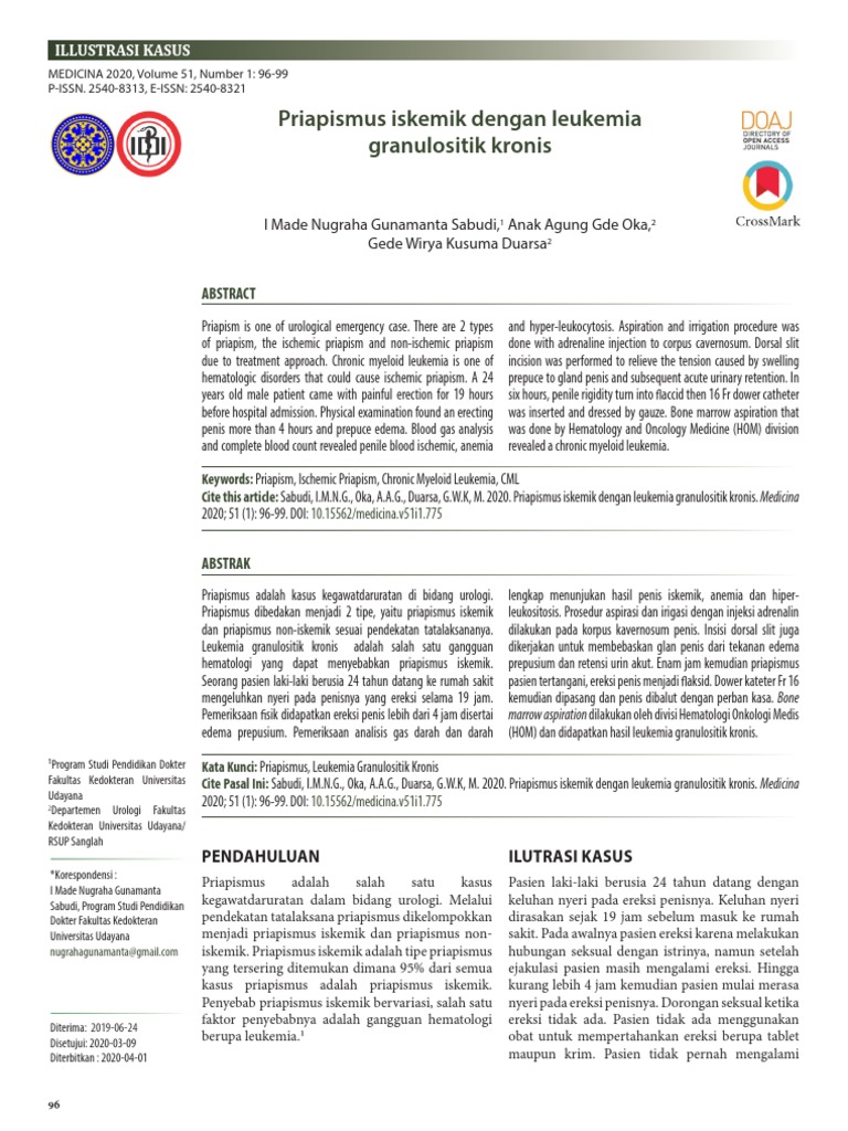 Kasus Priapismus | PDF