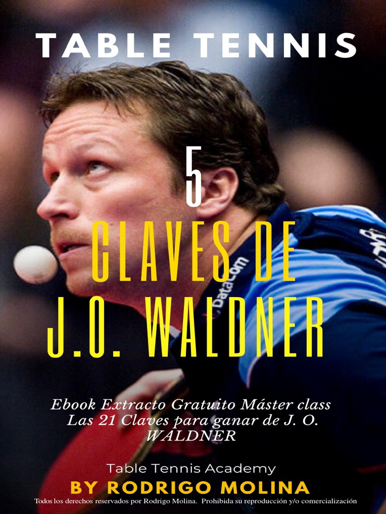 5 Claves de Jan Ove Waldner - Tenis de Mesa | PDF | Juegos Olímpicos de verano | Juegos olímpicos