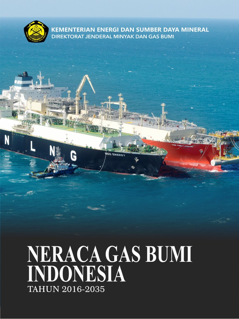 Neraca Gas Bumi Indonesia 2016 - 2035 Kementrian ESDM | PDF