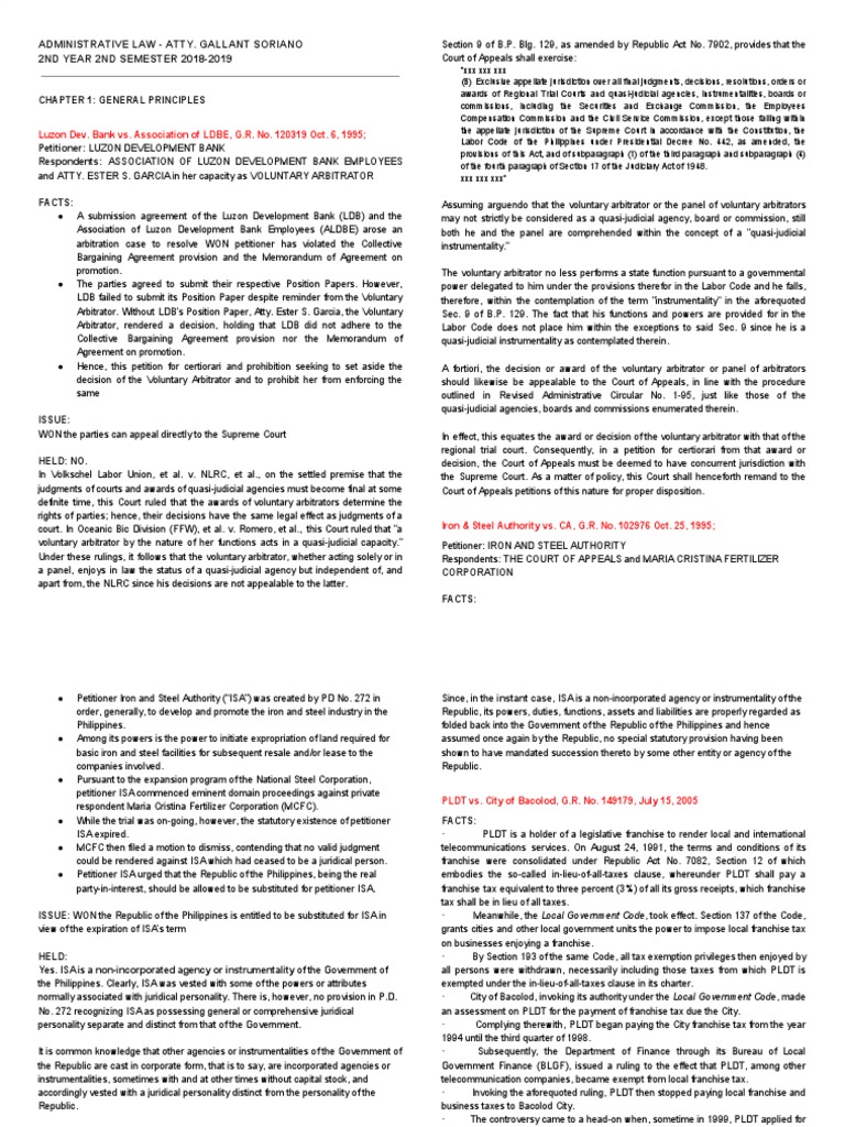 Admin Cases 2 | PDF | Injunction | Jurisdiction
