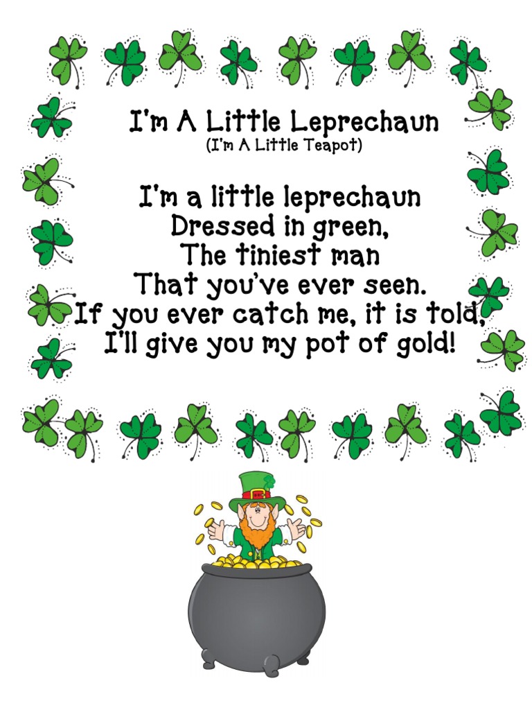 I'm A Little Leprechaun