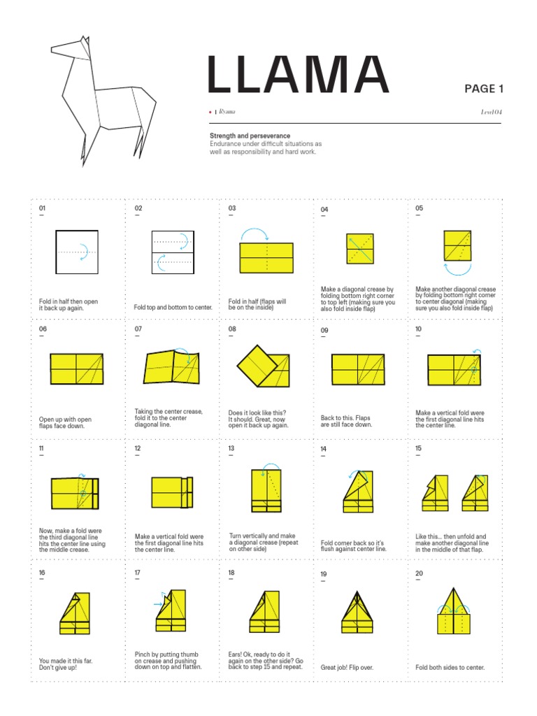 Pastrami Origami LLAMA | PDF | Sports