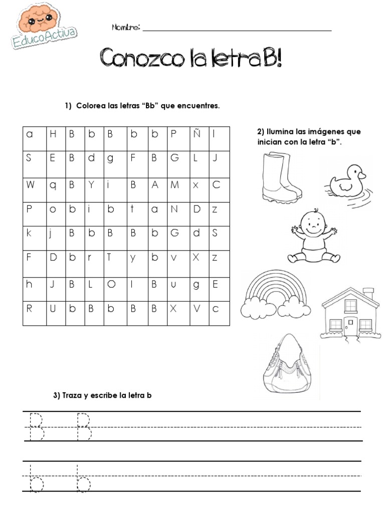 Conozco La Letra B | PDF