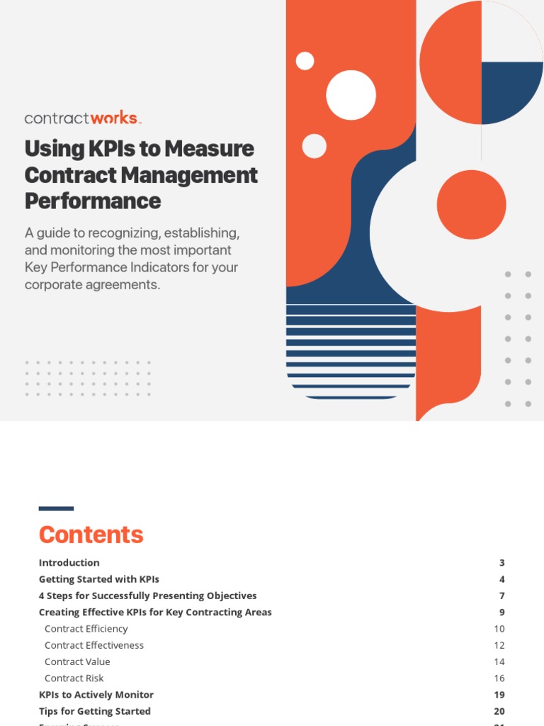 CW - Ebook - Using KPIs To Measure Contract Management Performance ...