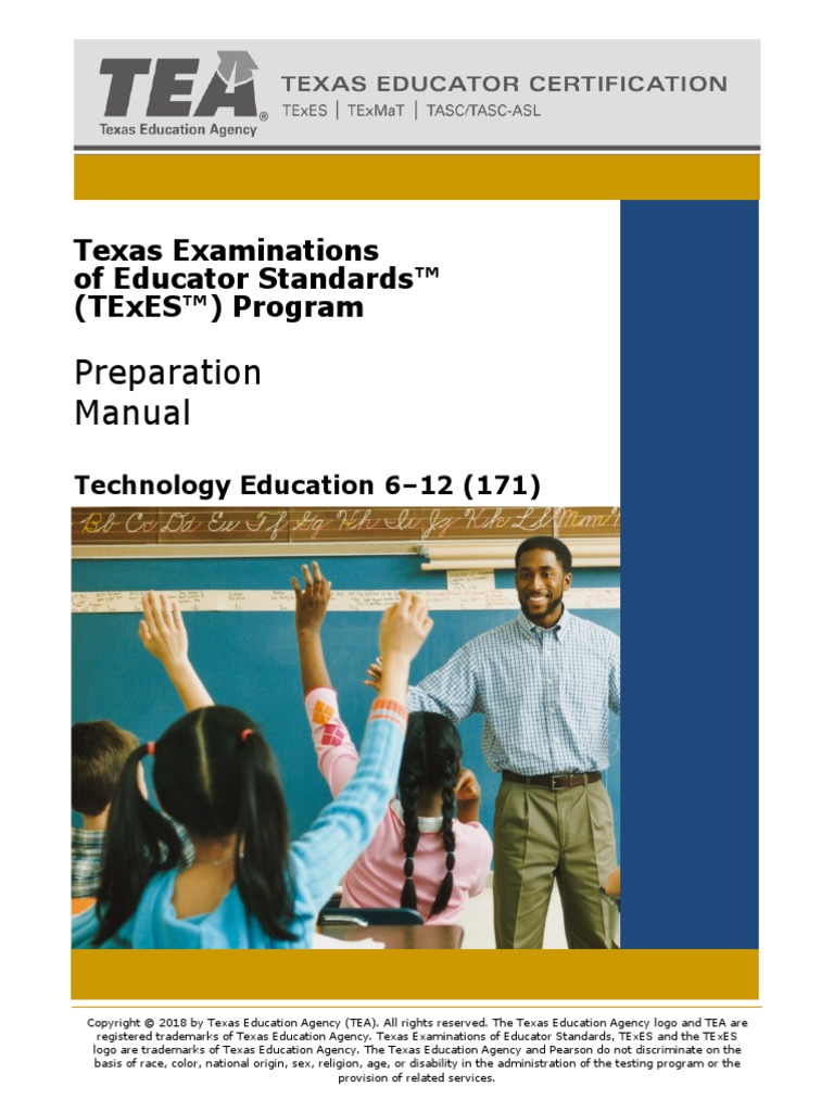 Preparation Manual: Texas Examinations of Educator Standards™ (Texes ...