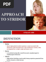 Stridor & Stertor: by Dr. Baseem N. Abdulhadi | PDF | Respiratory ...