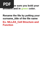 Grade 11 Biology Reviewer | PDF | Cell Nucleus | Cell (Biology)