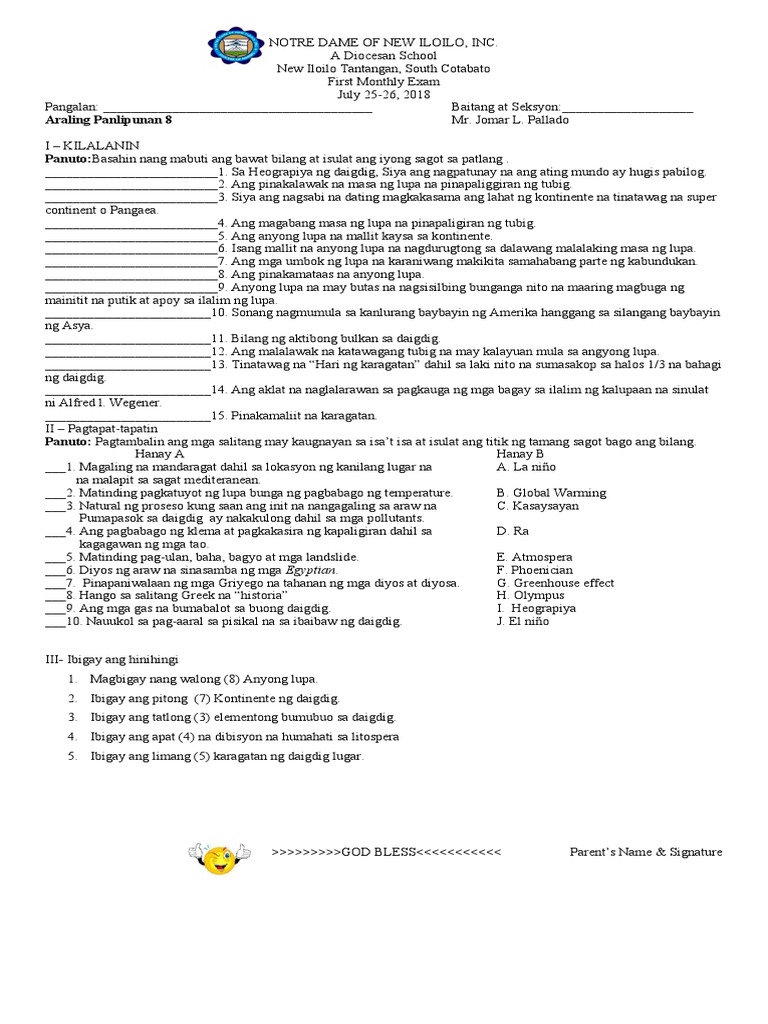 Aral Pan 8 | PDF