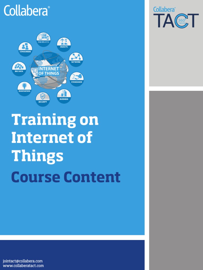 IoT Course Curriculum Overview | PDF | Internet Of Things | Python ...