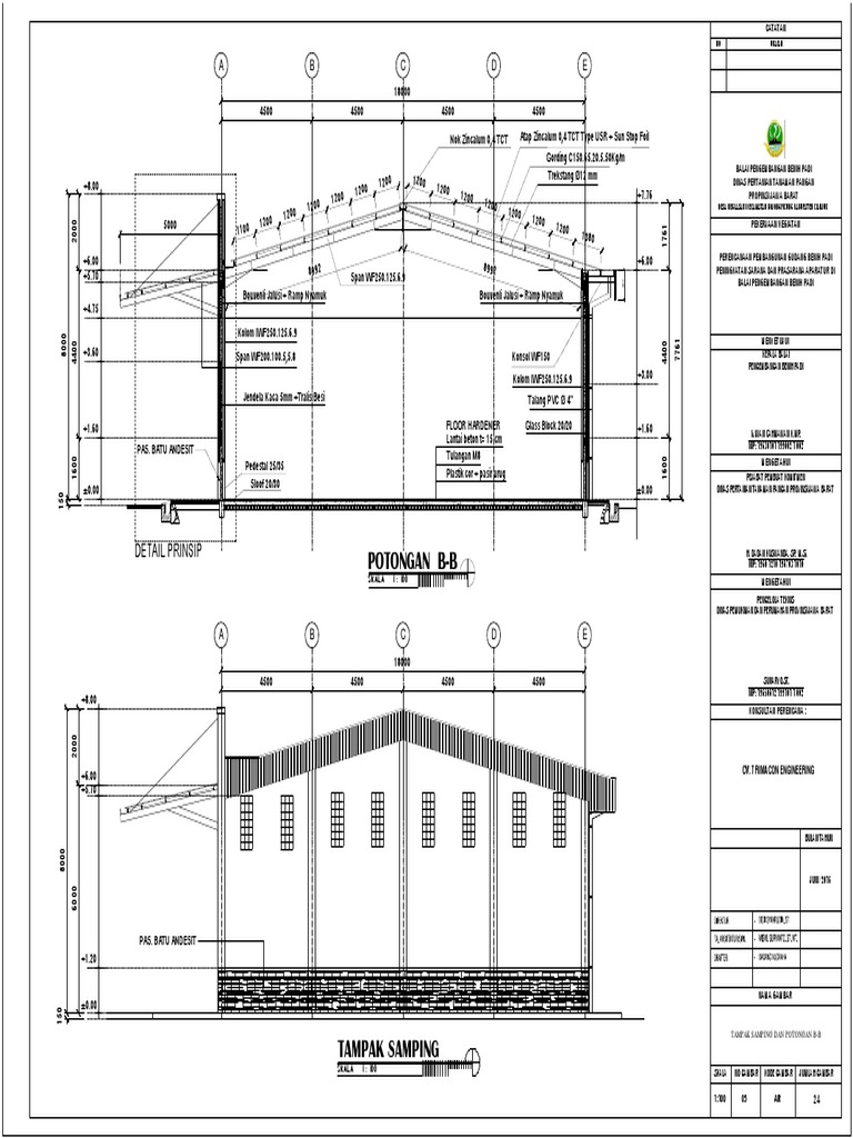 DED - GUDANG PADI - JADI-Model - PDF 7 | PDF