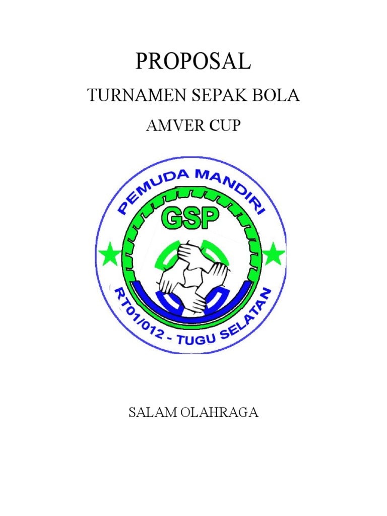 Cover Proposal Sepak Bola | PDF