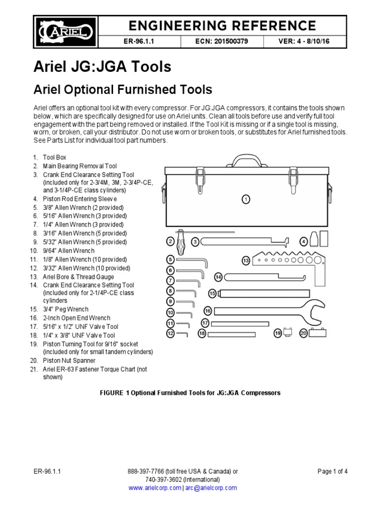 Er 96-1-1 - Ariel JG Jga Tools | Download Free PDF | Tools | Mechanical ...